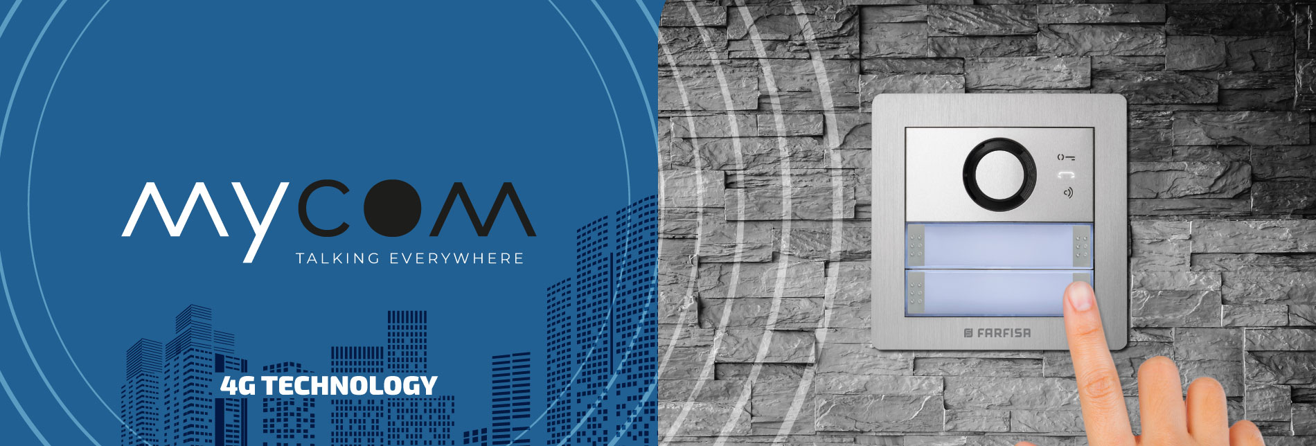 FARFISA: Video door entry system, communication, home automation and access control